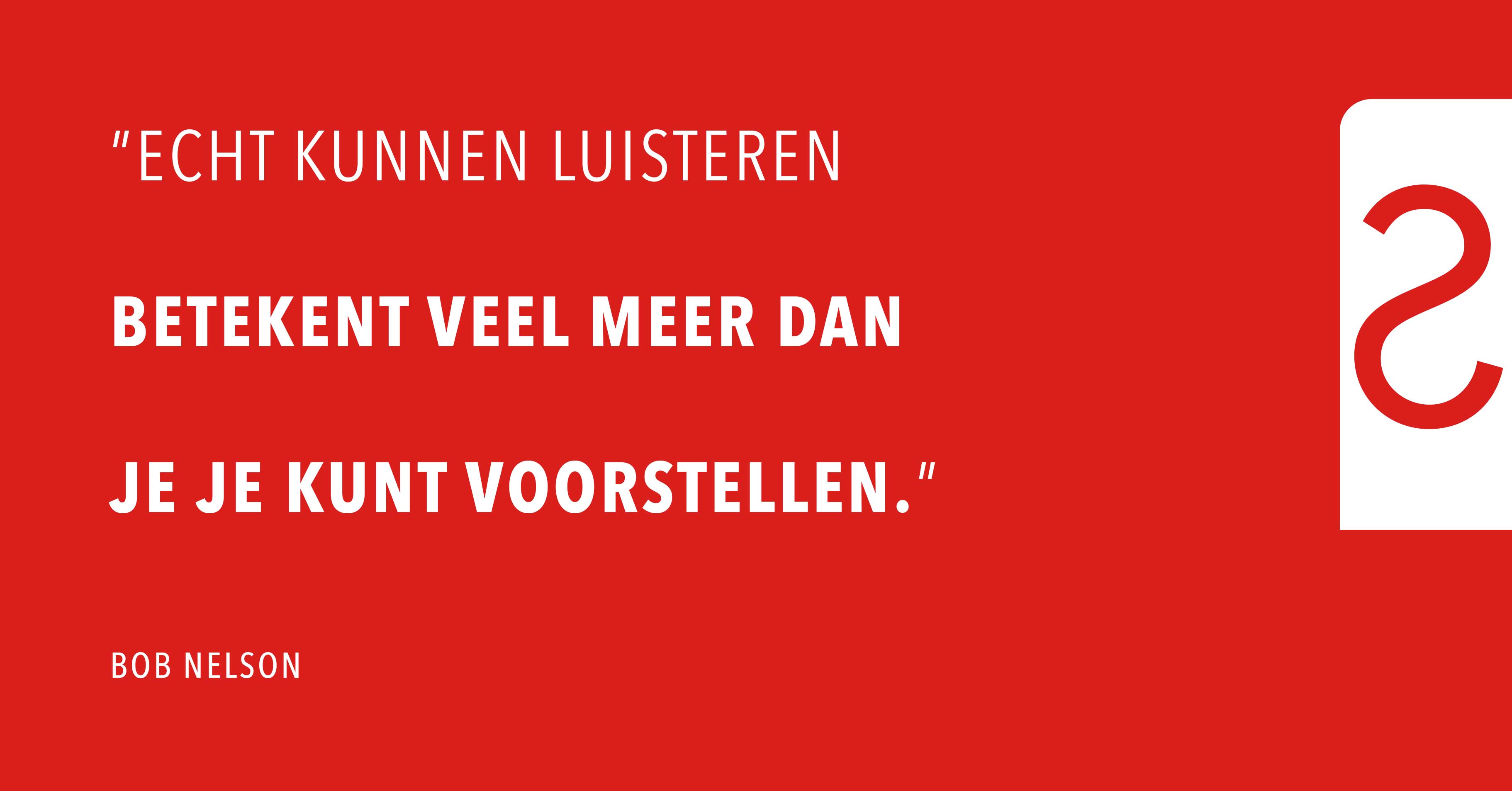 Goed luisteren naar je medewerkers als leidinggevende is belangrijk